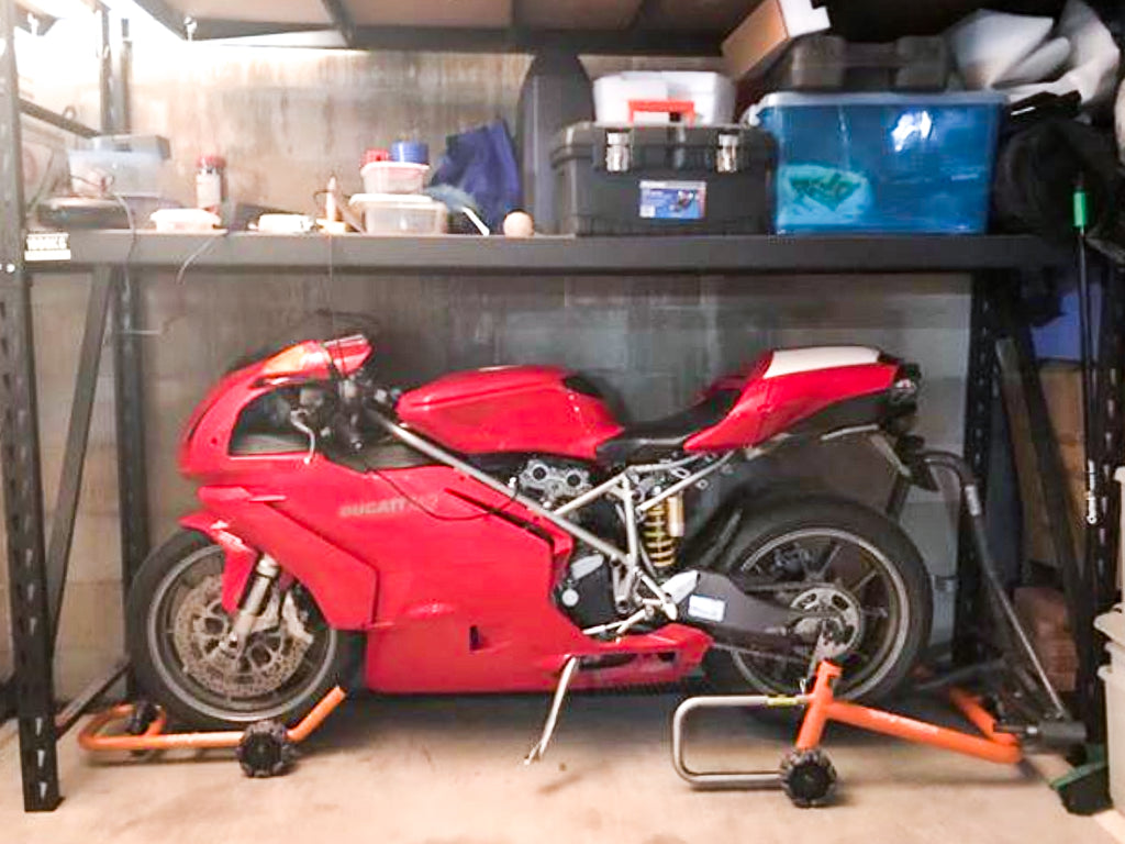 Ducati 749, 999 Motorcycle Stand with Front & Rear Multi-Directional ...