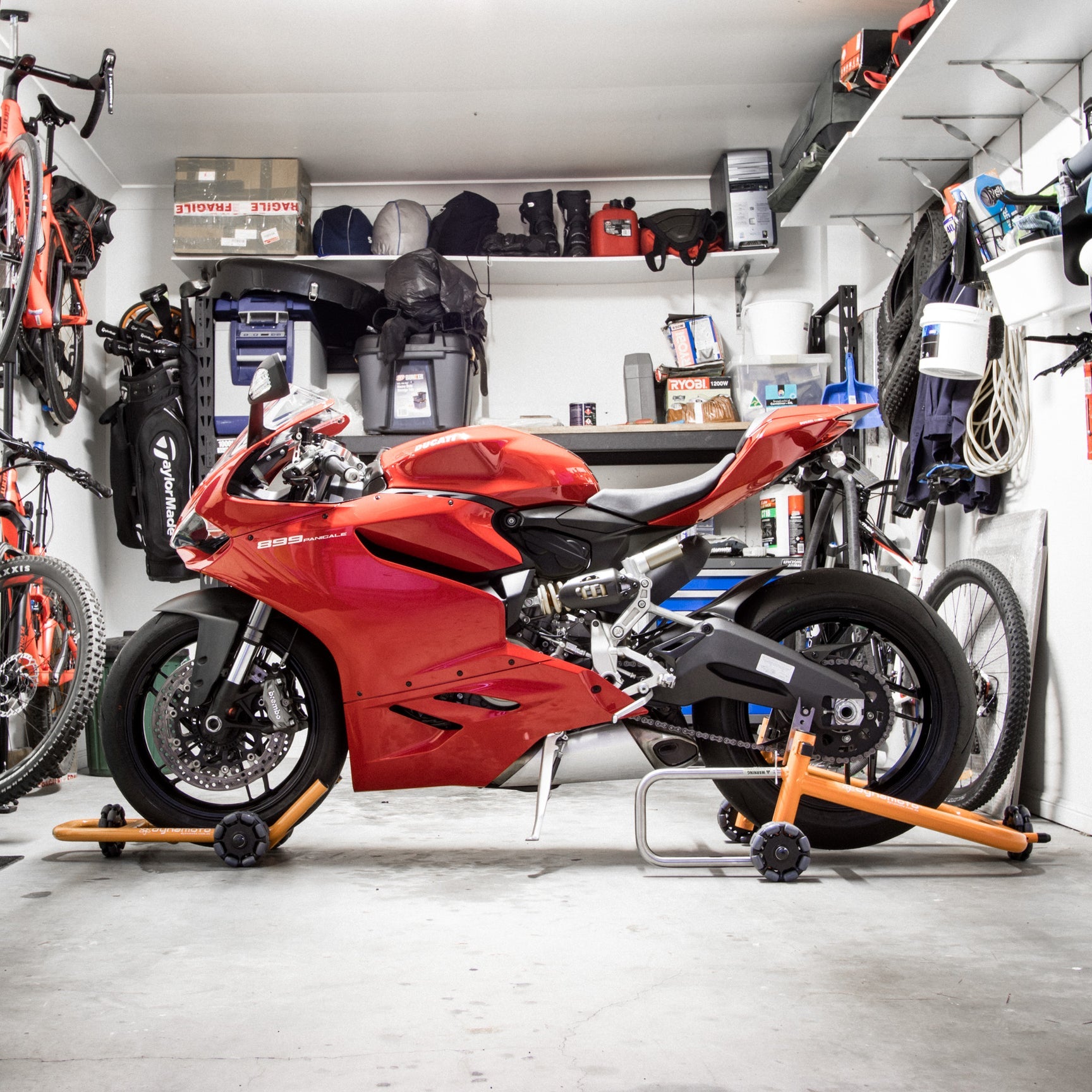 Dynamoto - Triumph front and rear stand set