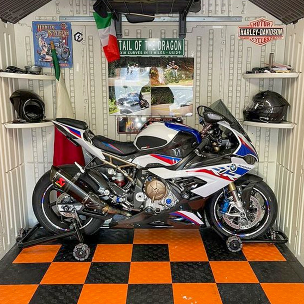 BMW S1000R 2014 -> Motorcycle Stand with Front & Rear Multi-Directional ...