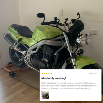 Dynamoto - Triumph front and rear stand set